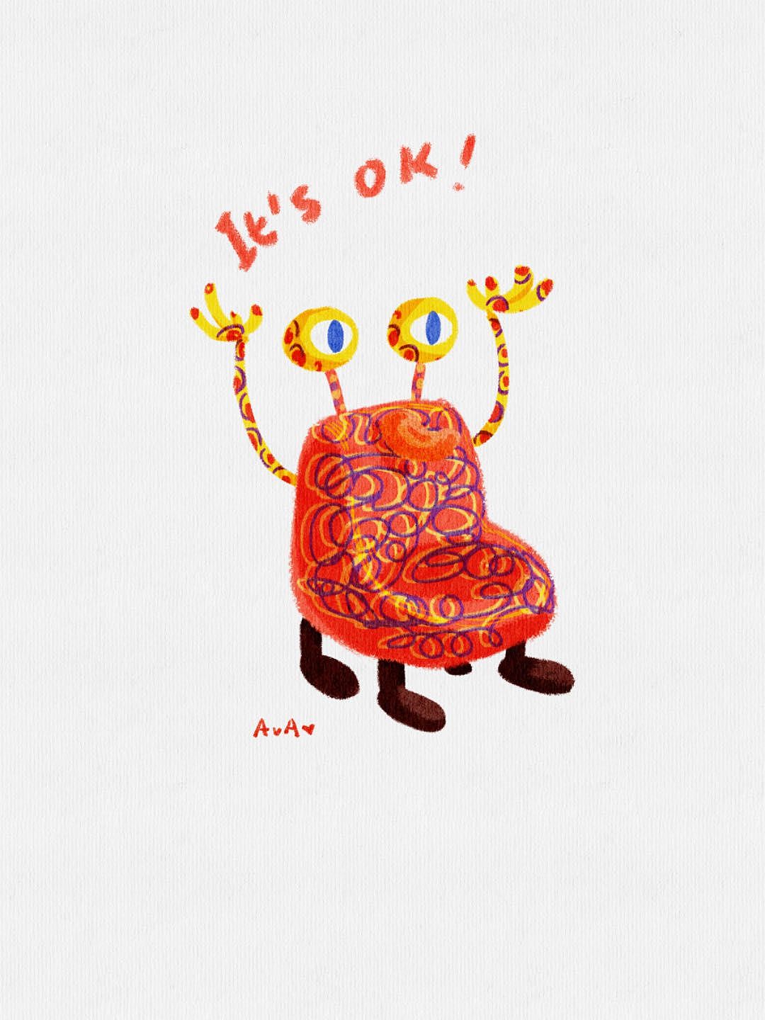 画一些奇怪的小东西_小心Ava-站酷ZCOOL