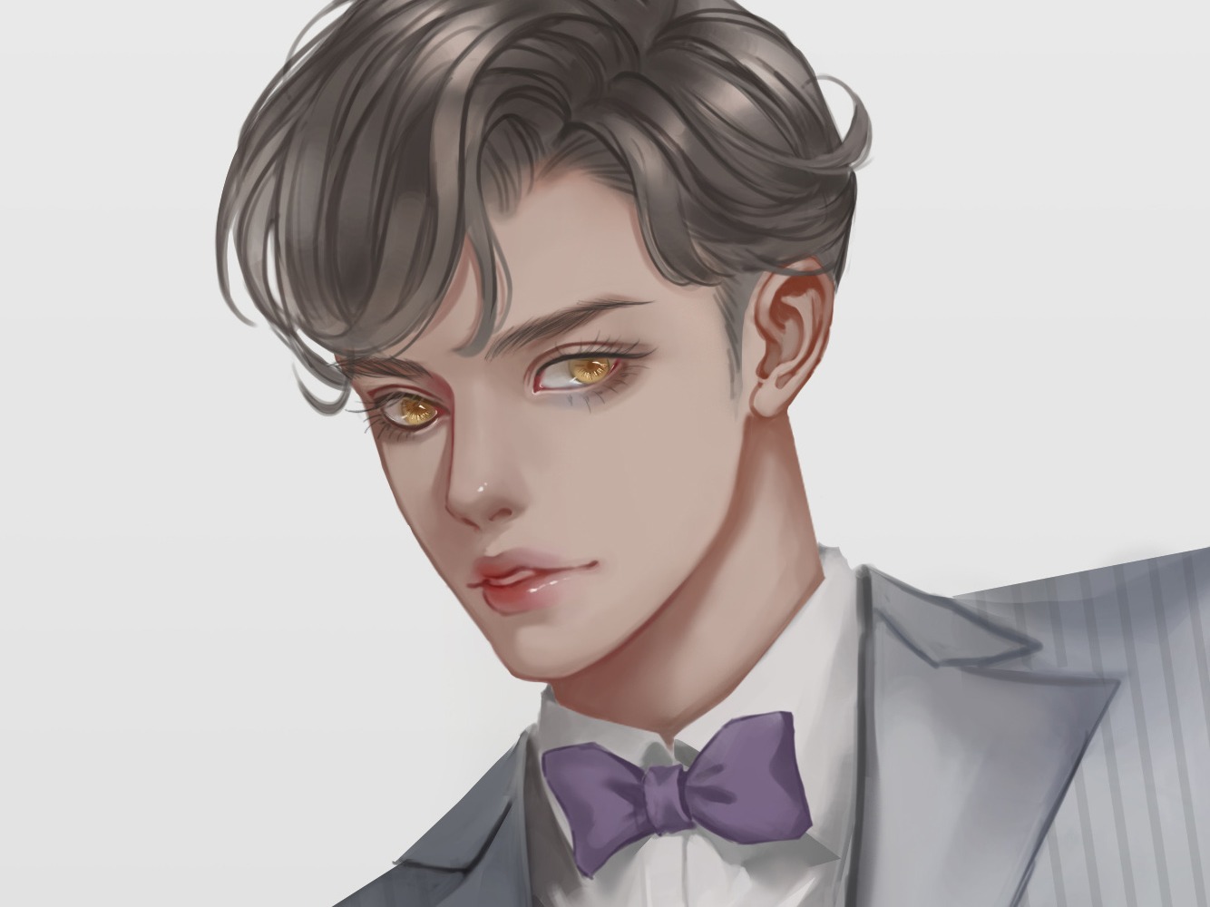 正装小哥哥立绘_JLAN峻澜-站酷ZCOOL