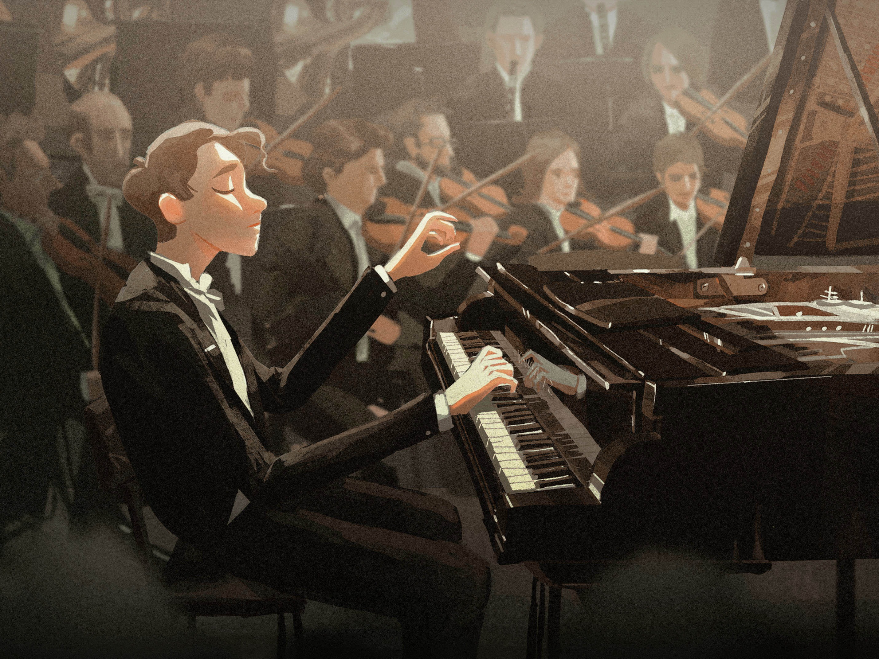 Goldberg—一个关于音乐的故事_iyzlime-站酷ZCOOL