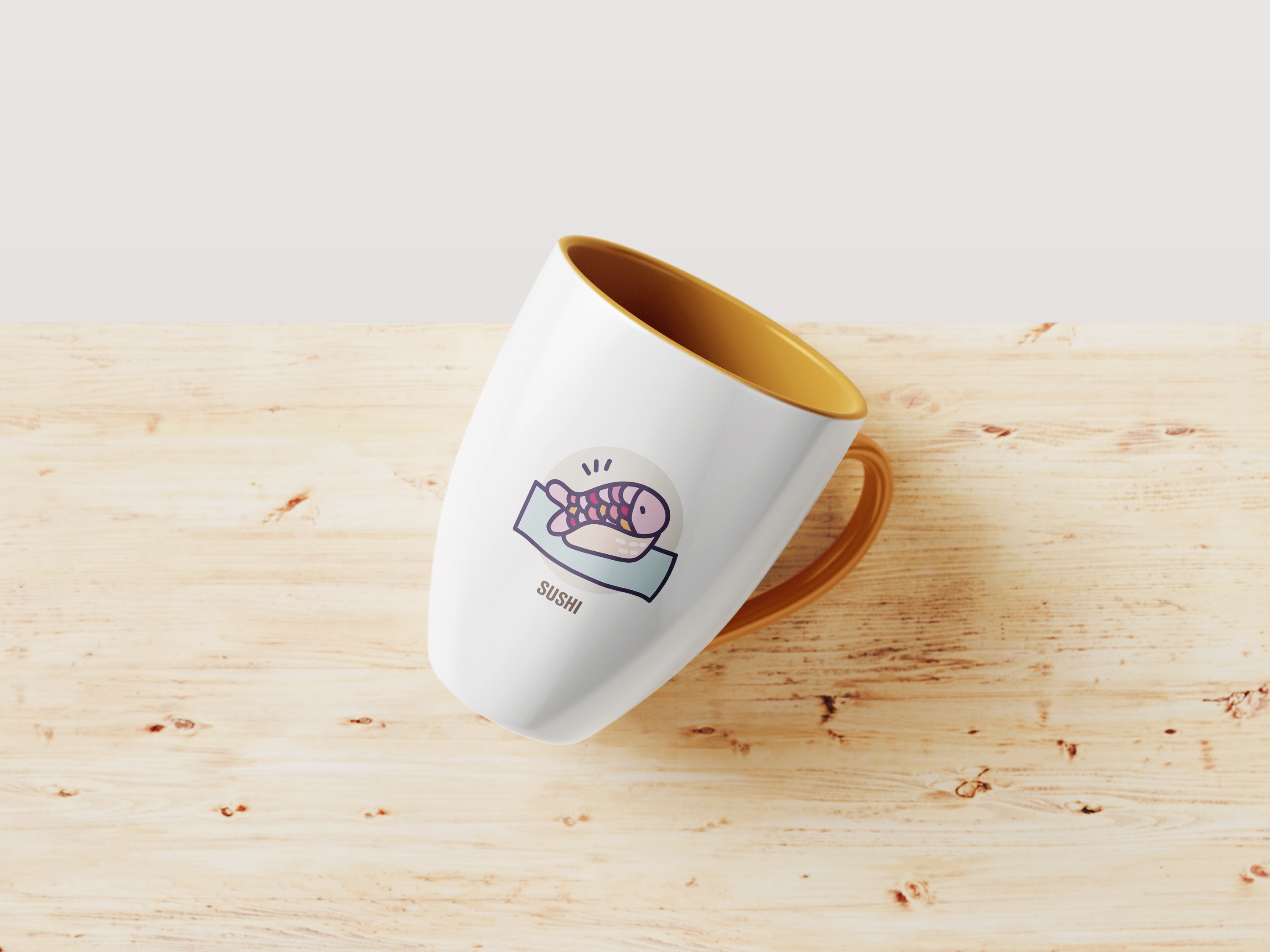 Andy-小杯子上的三文鱼寿司_NINA_125-站酷ZCOOL