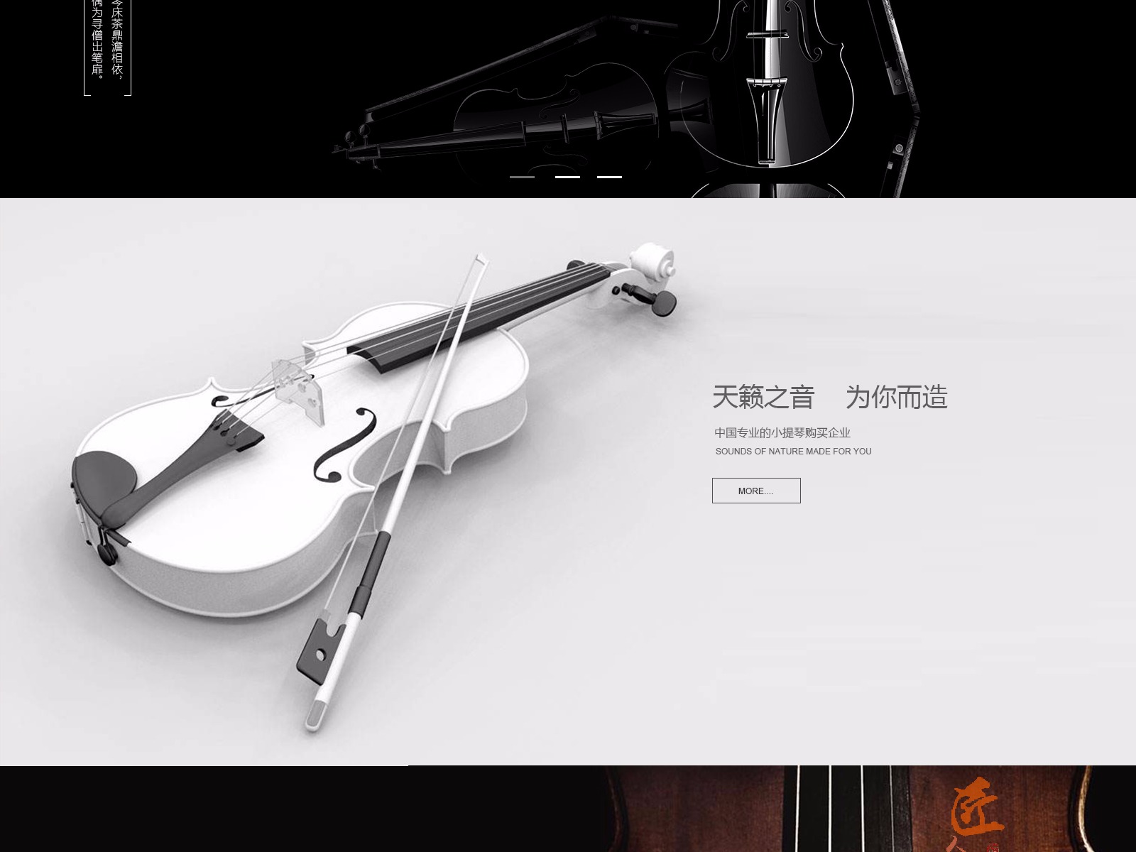 关于琴的网站设计_小小小小贤-站酷ZCOOL