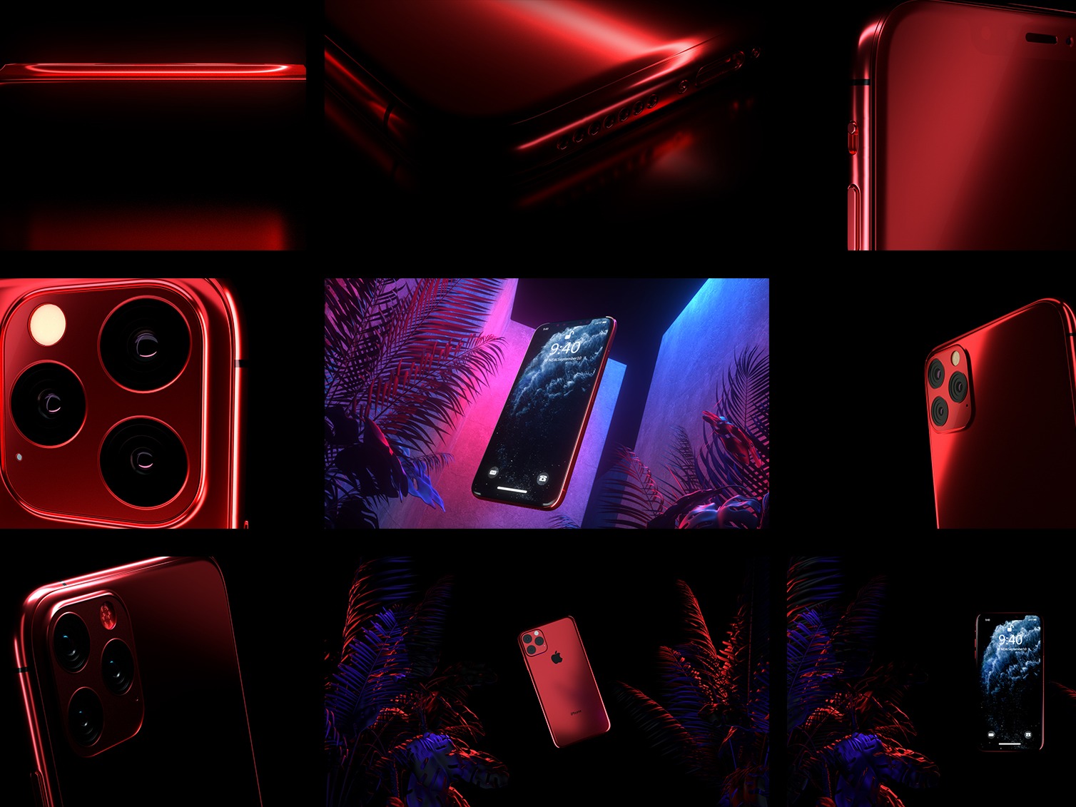 iPHONE 11 PRO RED_Mrzf-站酷ZCOOL