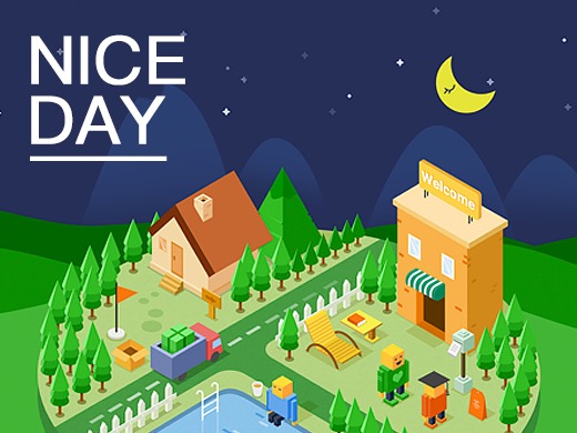 NICE DAY 2.5D_Hulu01-站酷ZCOOL