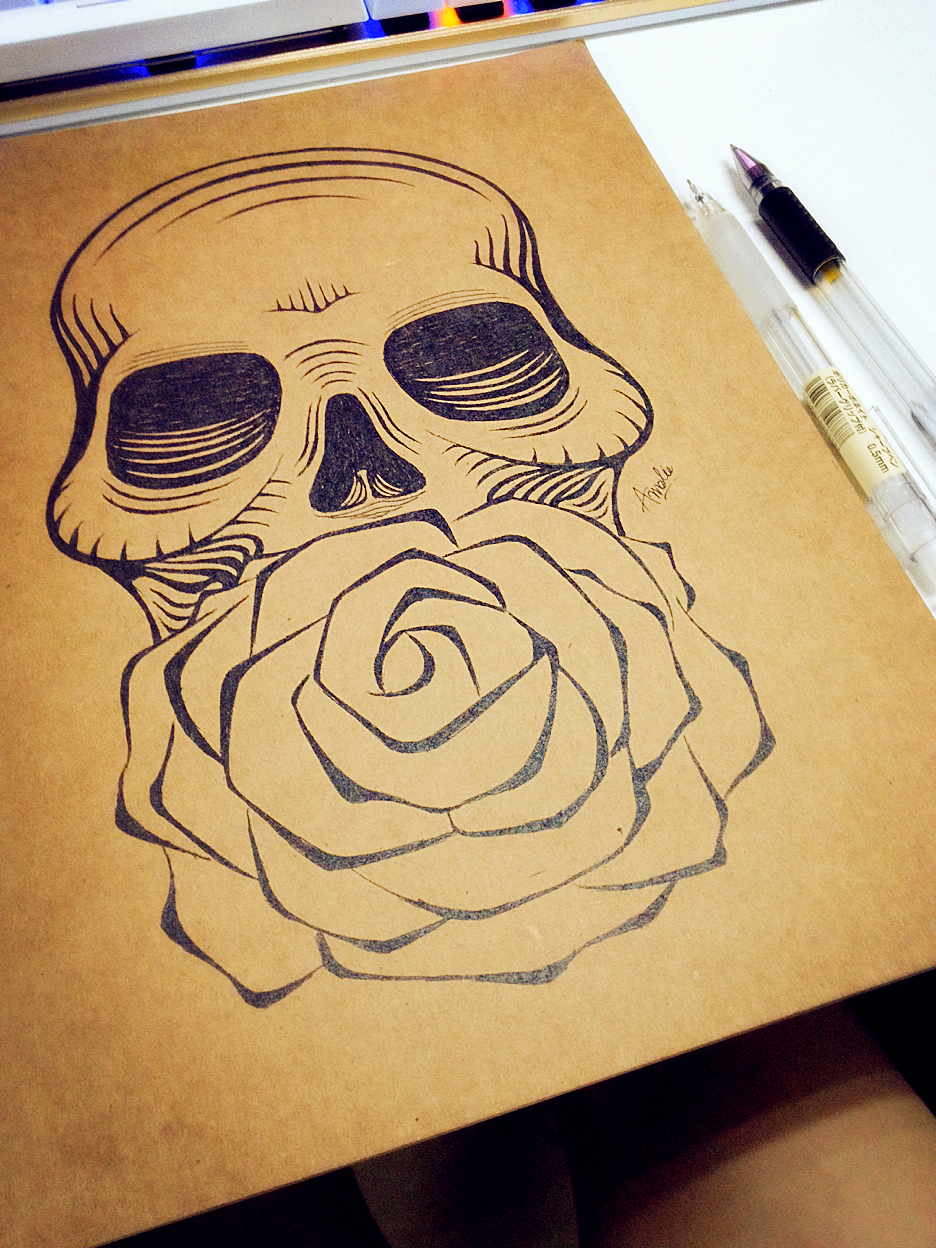 死亡玫瑰_Amelie爱美丽-站酷ZCOOL