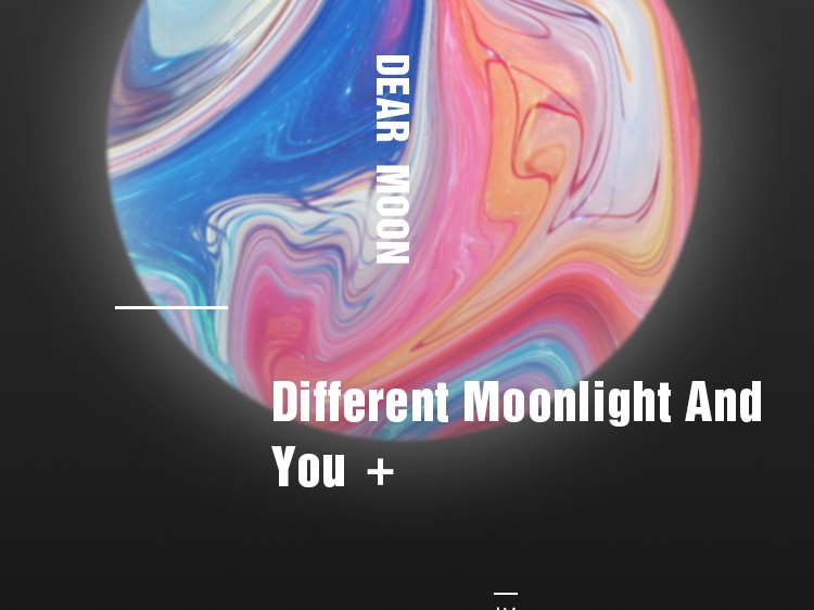 中秋（dear moon)_空白BOSS-站酷ZCOOL