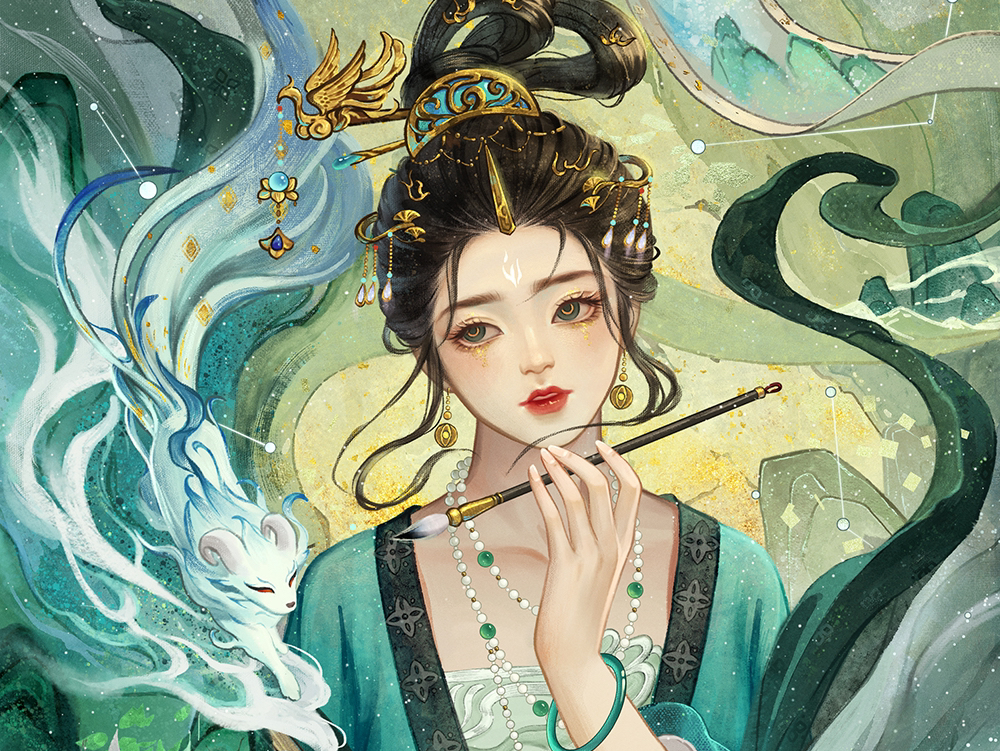 山海经白泽_素材网站_图片免费下载-ZCOOL站酷