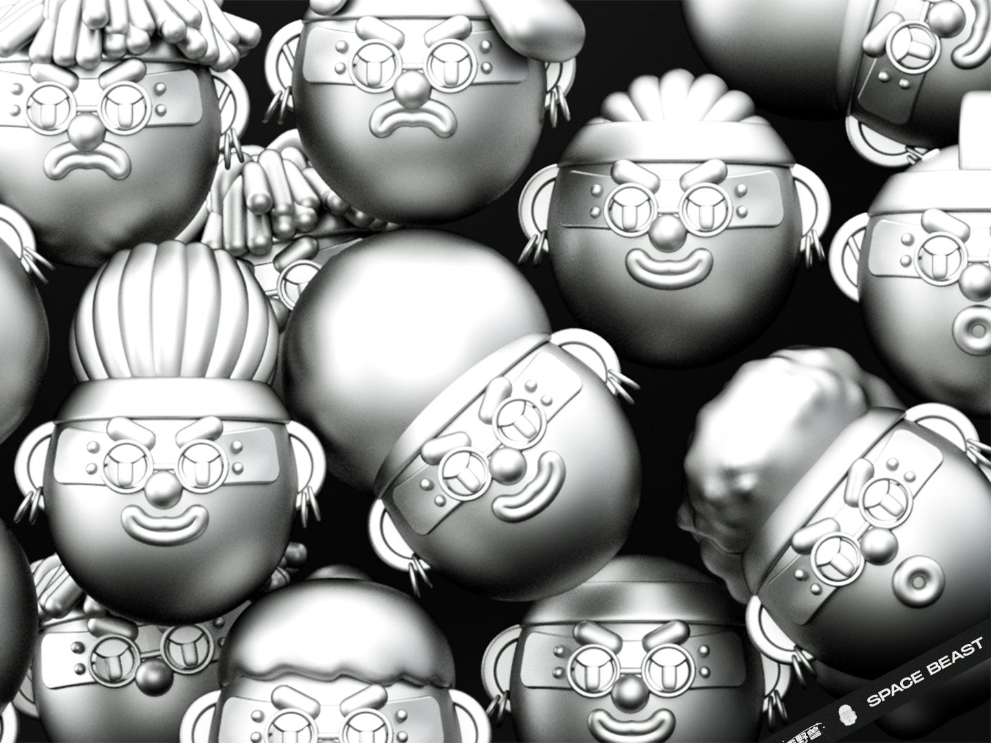 SPACE BEAST I 太空野兽 I IP_ZHHHHH_-站酷ZCOOL