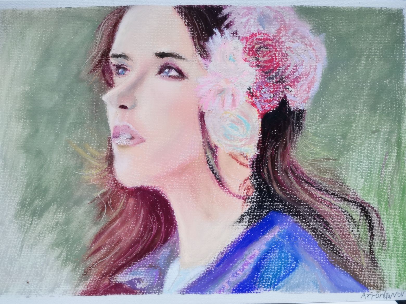 油彩人像练习day one_爱绘画的亚伦-站酷ZCOOL