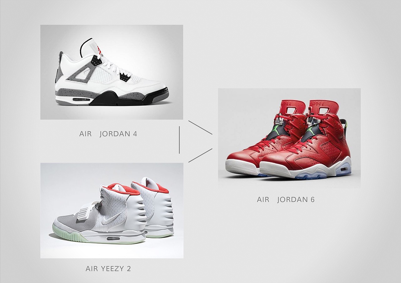 AIR JORDAN X AIR YEEZY 运动鞋设计稿 Sneaker_TingnoeGame-站酷ZCOOL