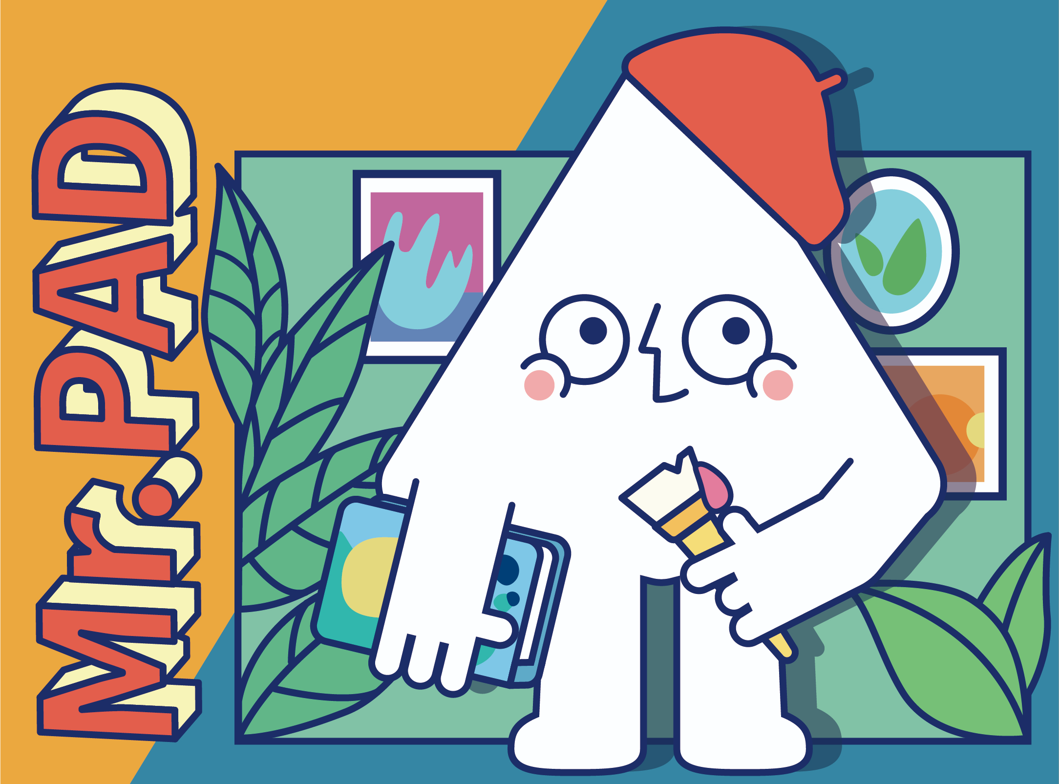 Mr.PAD，a painter with a dream at 798art zone_姬大力-站酷ZCOOL