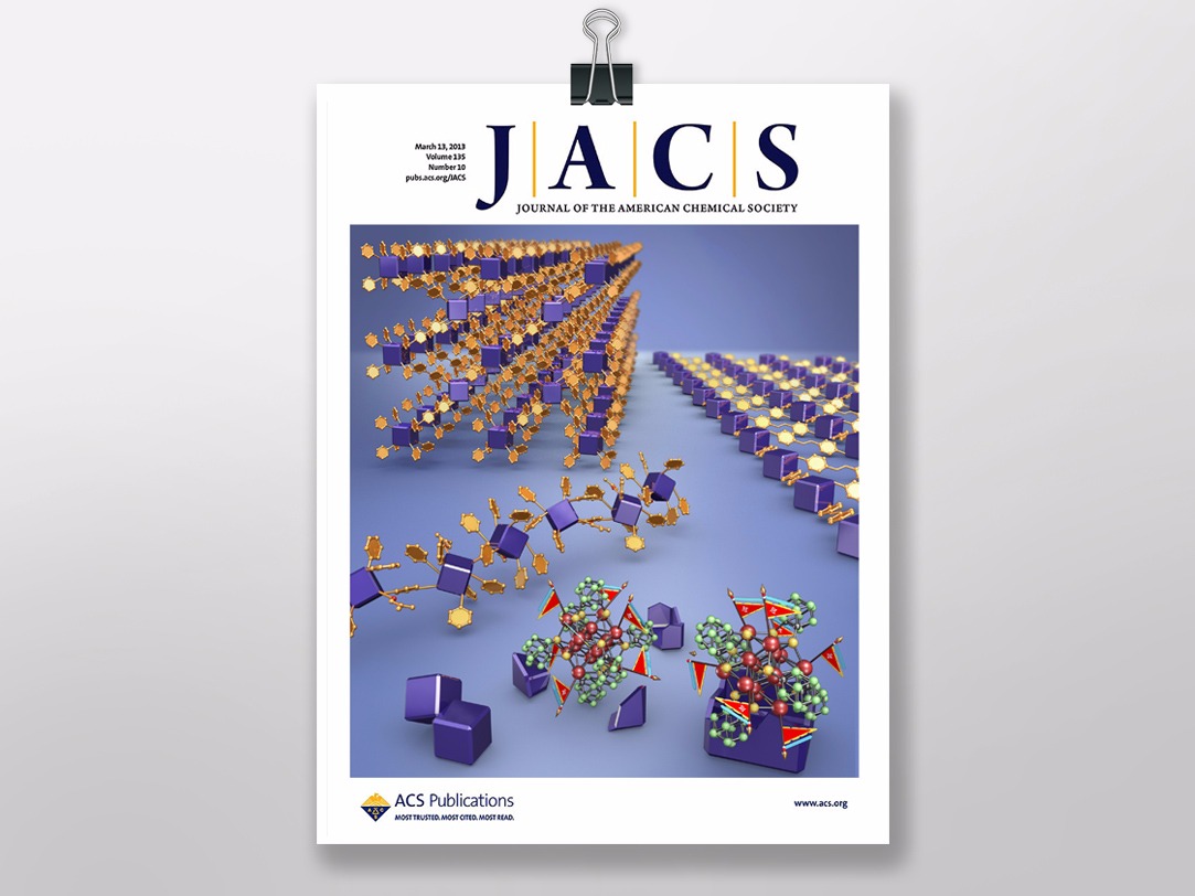 科研杂志JACS 封面设计_两只手一起来-站酷ZCOOL