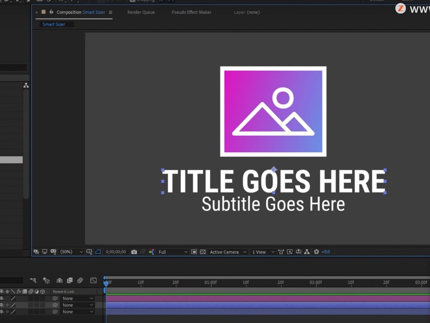 AE脚本智能缩放图层工具Ukramedia Smart Size_一念浮萍-站酷ZCOOL
