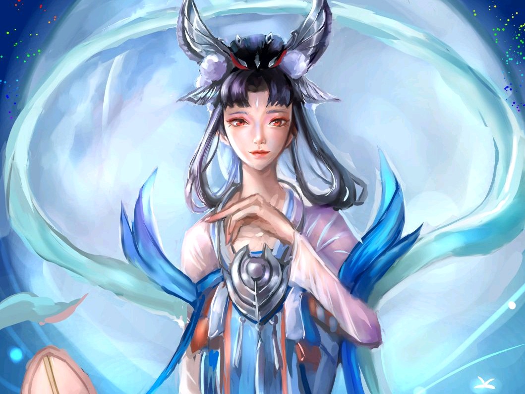 嫦娥如梦令 同人_angel执事-站酷ZCOOL