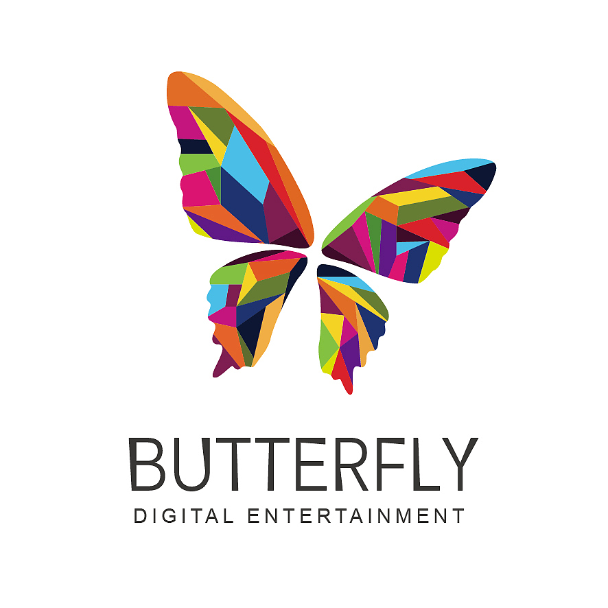 台湾蝴蝶数位娱乐公司的LOGO设计案_Edwin_huang07-站酷ZCOOL