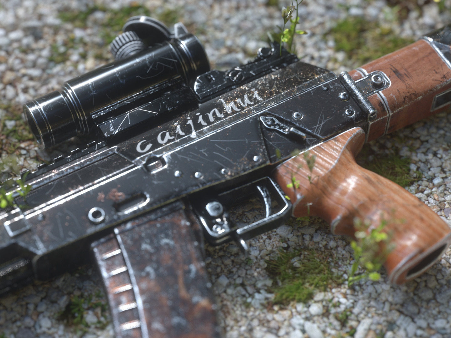 ak三维渲染_晖DESIGN-站酷ZCOOL