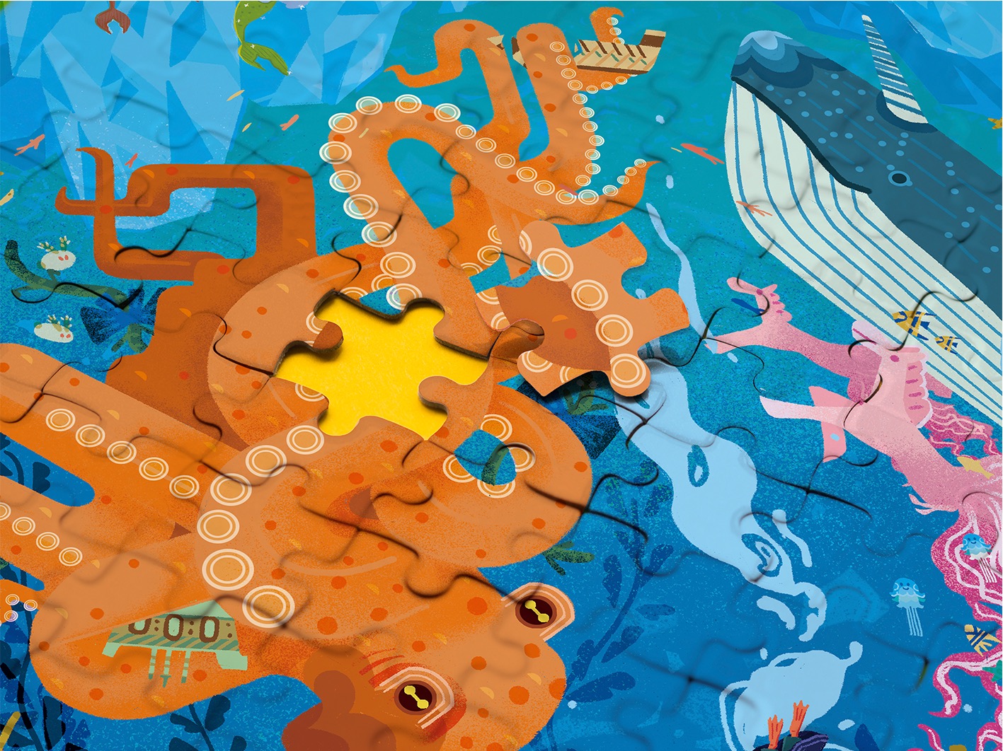 魔法世界 系列拼图_JerryLow-站酷ZCOOL