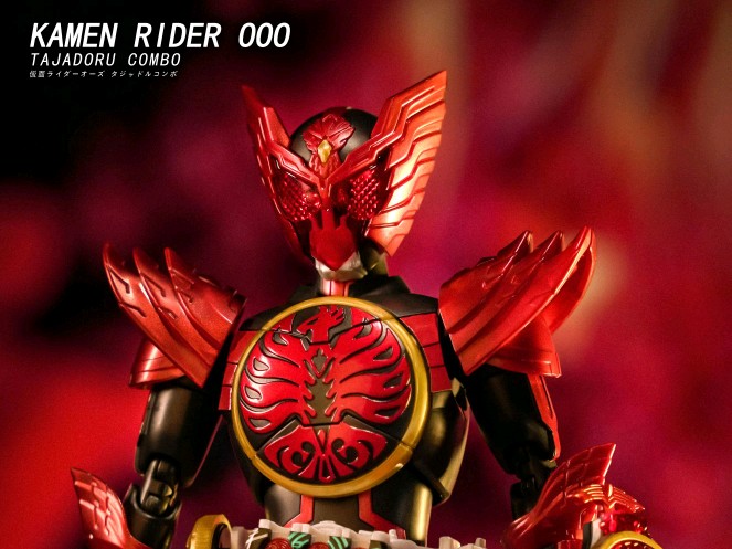 模玩摄影|假面骑士OOO 鸟联组 |万代Frs_田所浩猫-站酷ZCOOL