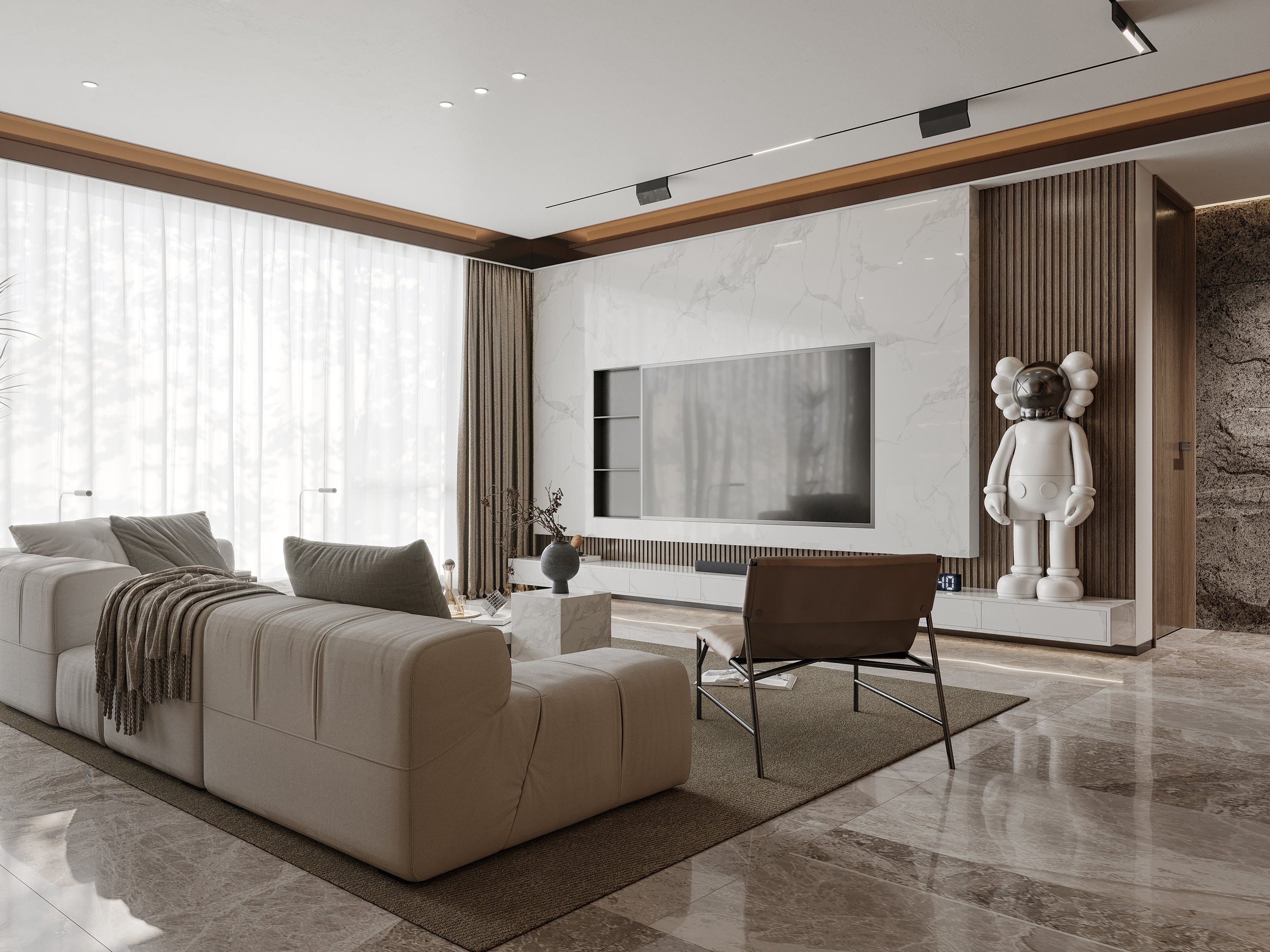 现代轻奢-KAWS_JS見山設計-站酷ZCOOL