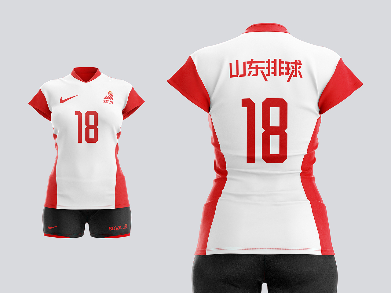 SDVA 排球运动协会视觉识别设计|平面|品牌|Wegnehmen_原创作品-站酷ZCOOL