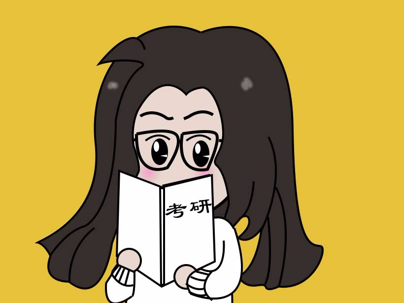 考研汪头像一枚_猫七O0O-站酷ZCOOL