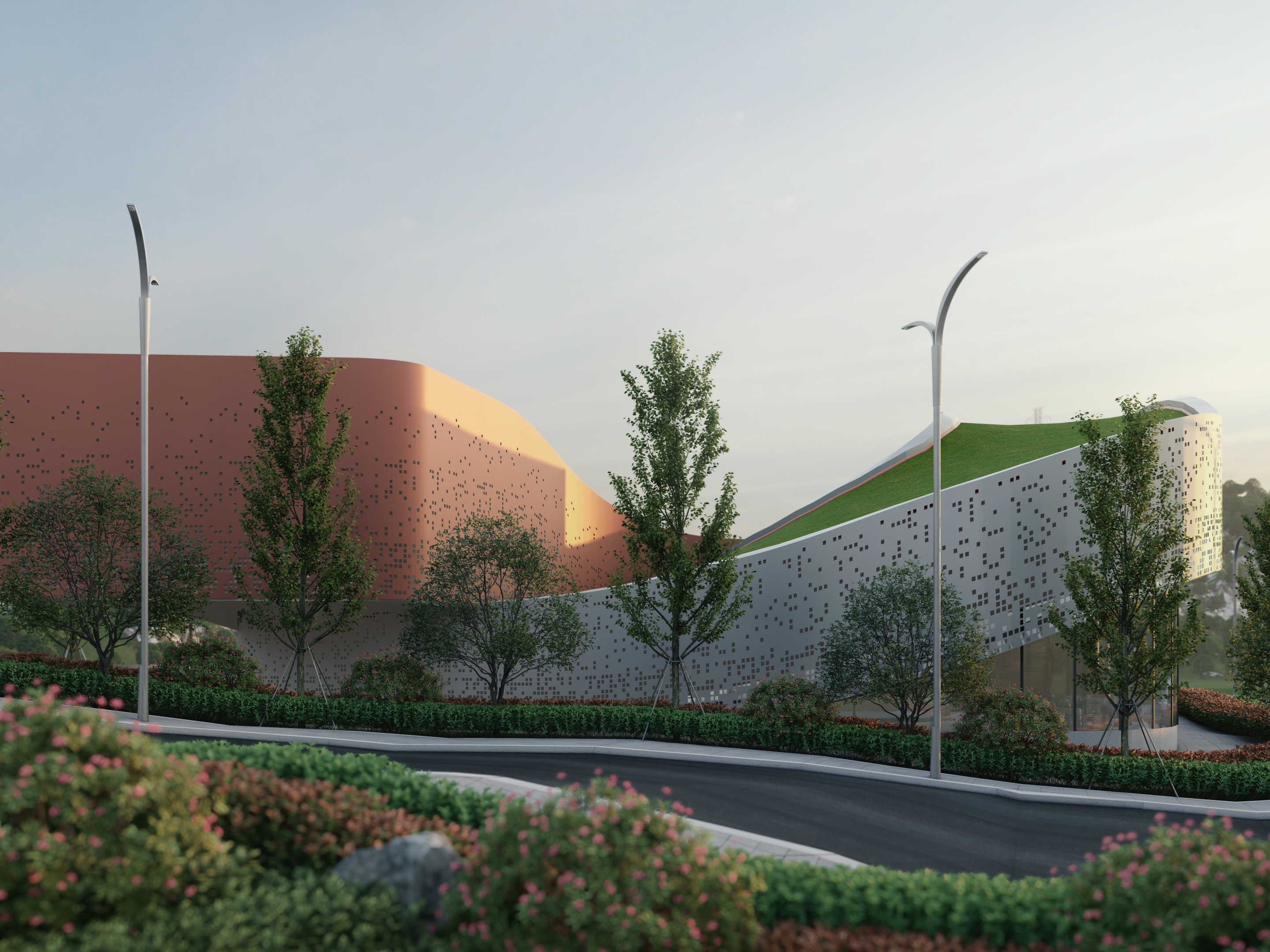 Lumion11-北京冬奥会张家口崇礼四季接待中心_景观设计_QLCD-站酷ZCOOL