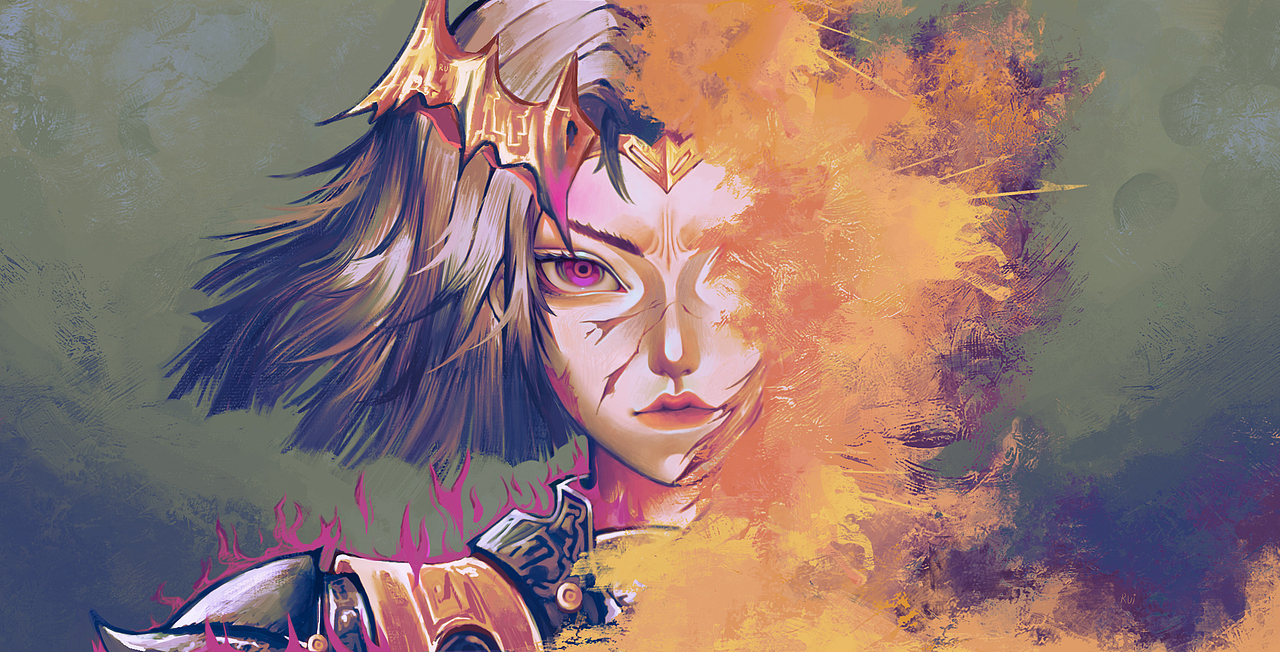 火女_RuI是R-站酷ZCOOL