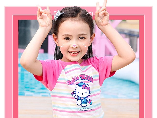2018 夏尚新 hellokitty女童装 《无线端》_Galaxy星云-站酷ZCOOL