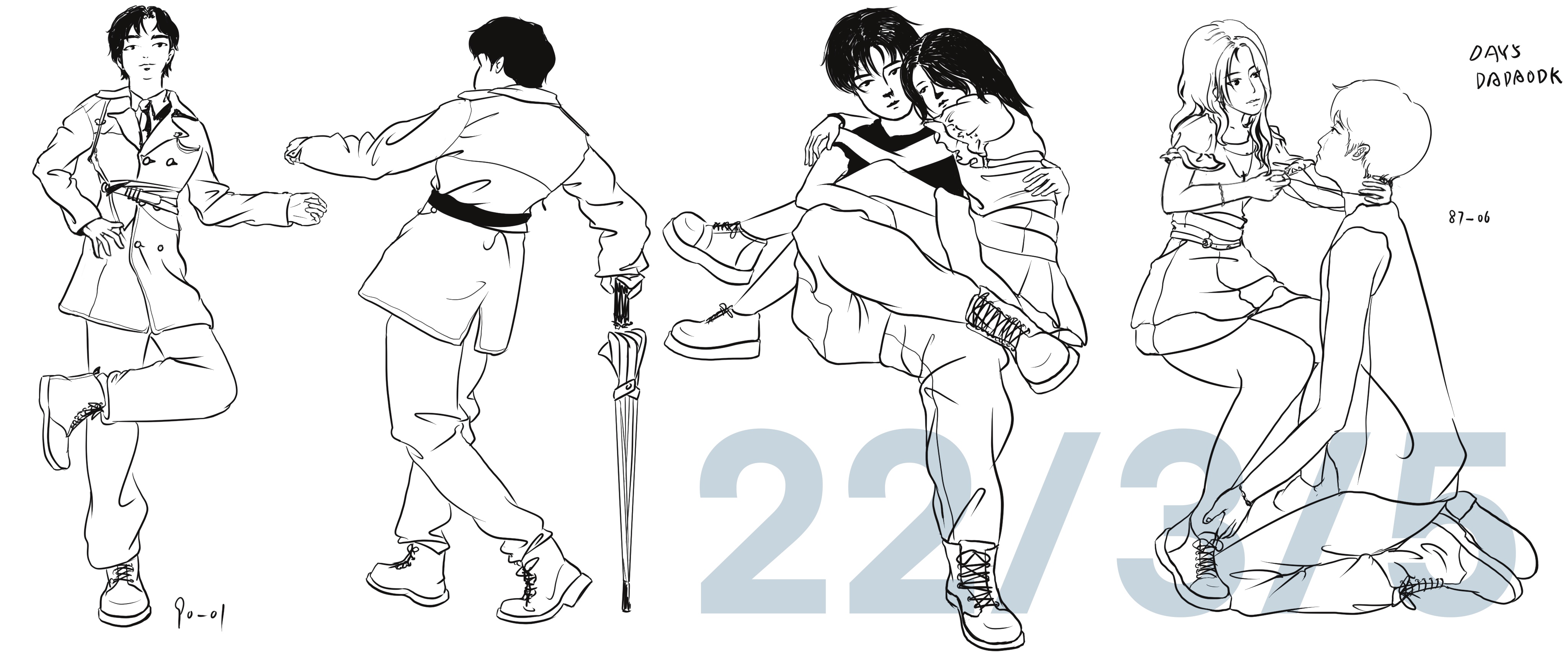 #速写60天挑战赛# @速写班长 day5_DADAODK-站酷ZCOOL