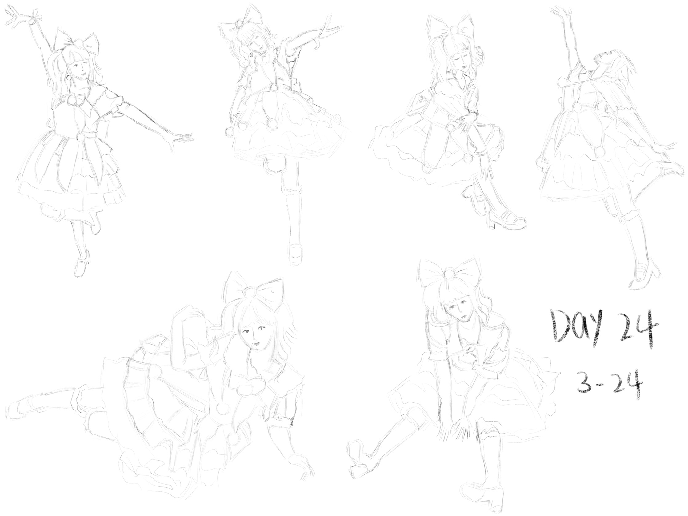 #速写60天挑战赛#Day 24@速写班长_s笨笨猪-站酷ZCOOL