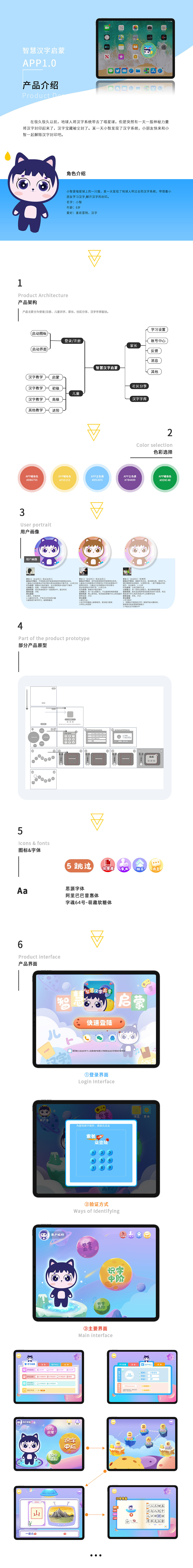 智慧汉字启蒙APP|UI|APP interface|zt15240296596_Original作品-站酷(ZCOOL)