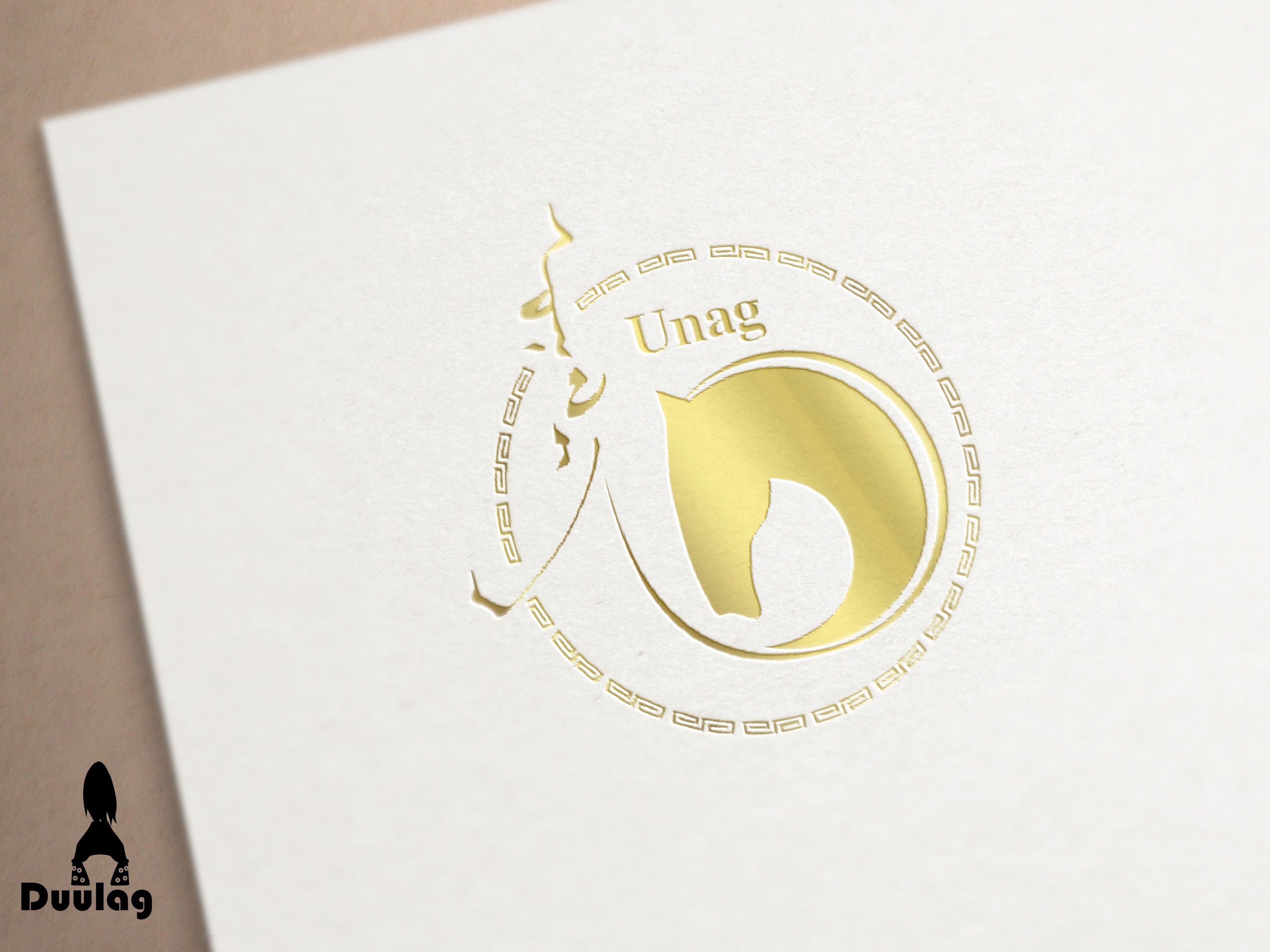 鄂尔多斯 Unag LOGO_Dula丶-站酷ZCOOL