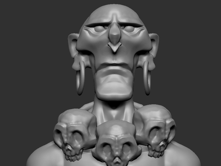 ZBrushu学习_咕噜牛DZF-站酷ZCOOL