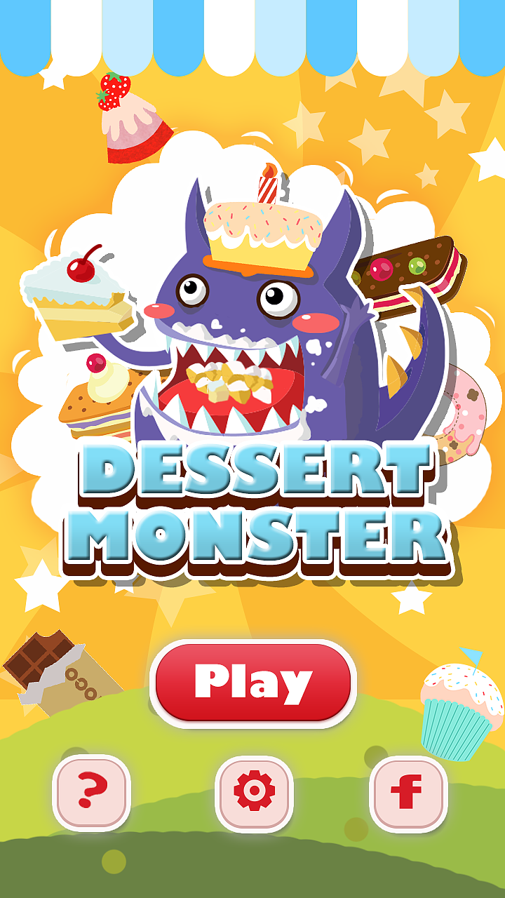 游戏设计《Dessert Monster》_shadow141-站酷ZCOOL