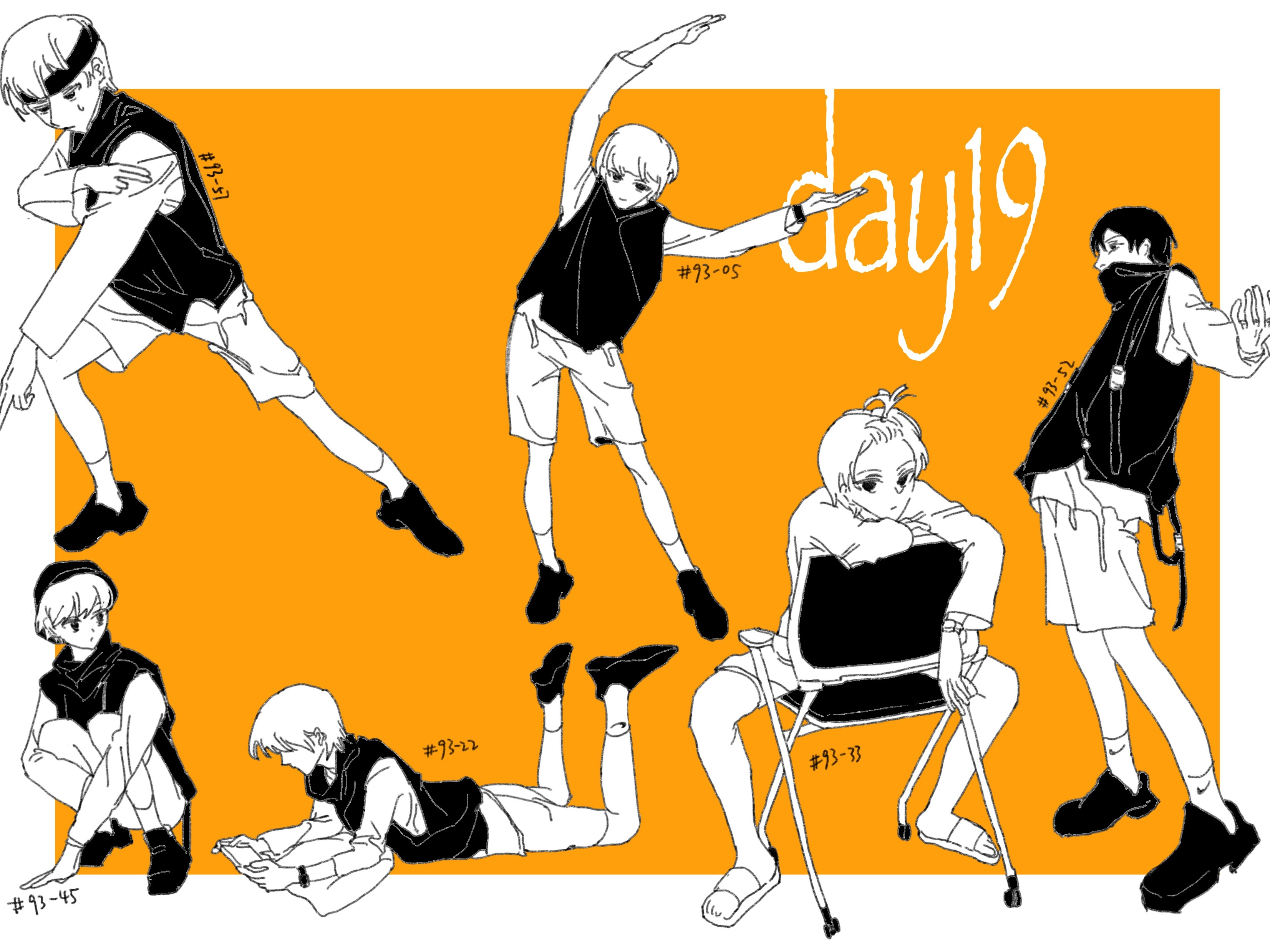 #速写60天挑战赛#Day19@速写班长_金魚公墓-站酷ZCOOL