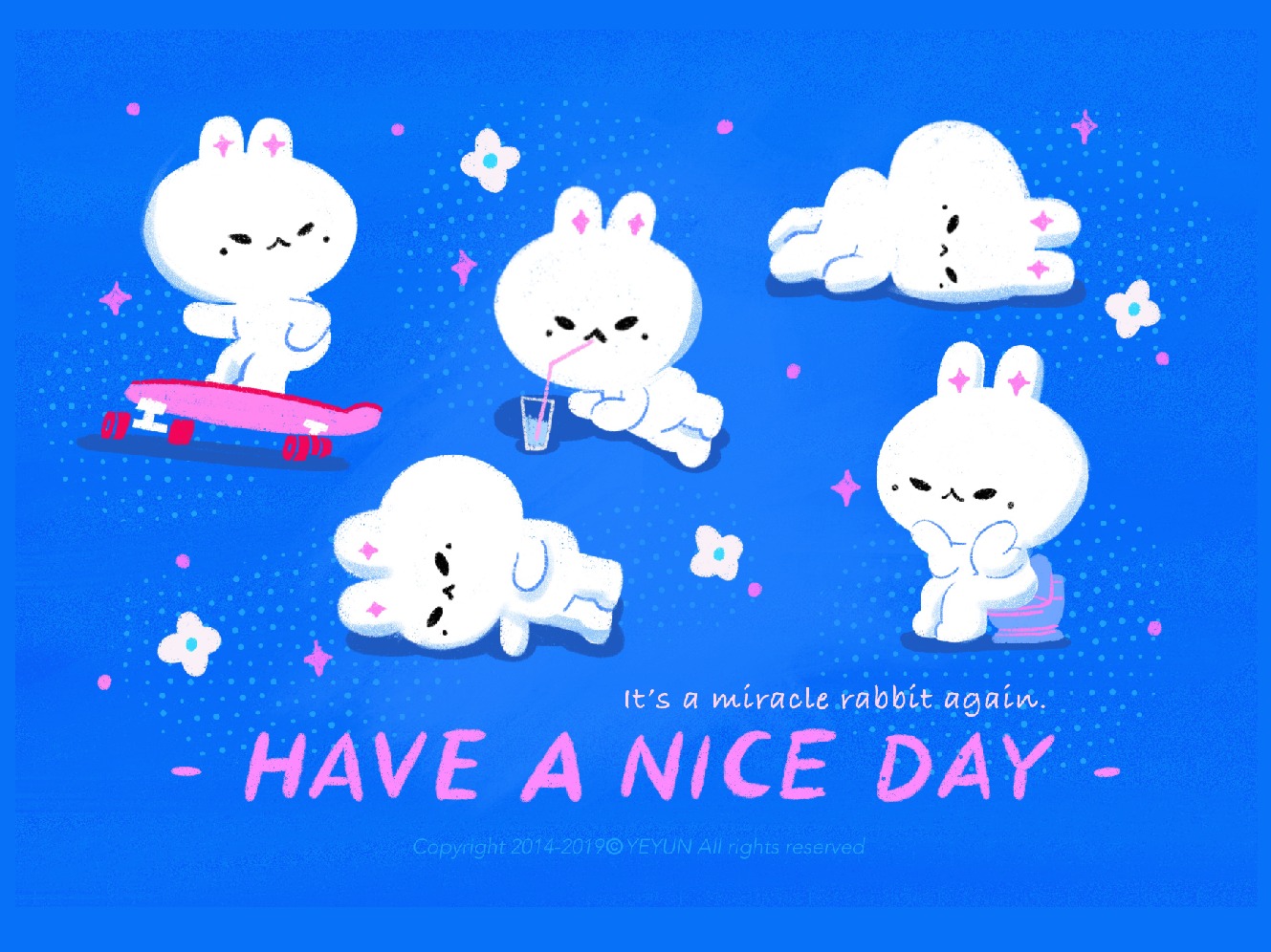 It's a miracle rabbit again._叶韵YEYUN-站酷ZCOOL