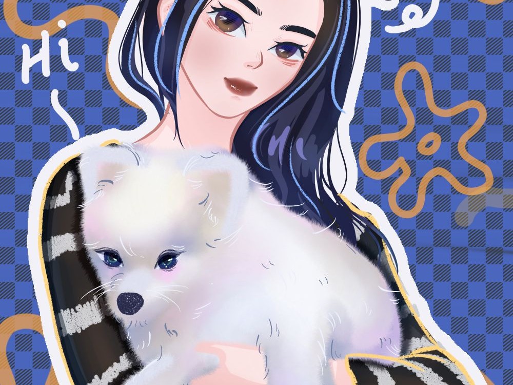 procreate头像_小M呀呀-站酷ZCOOL