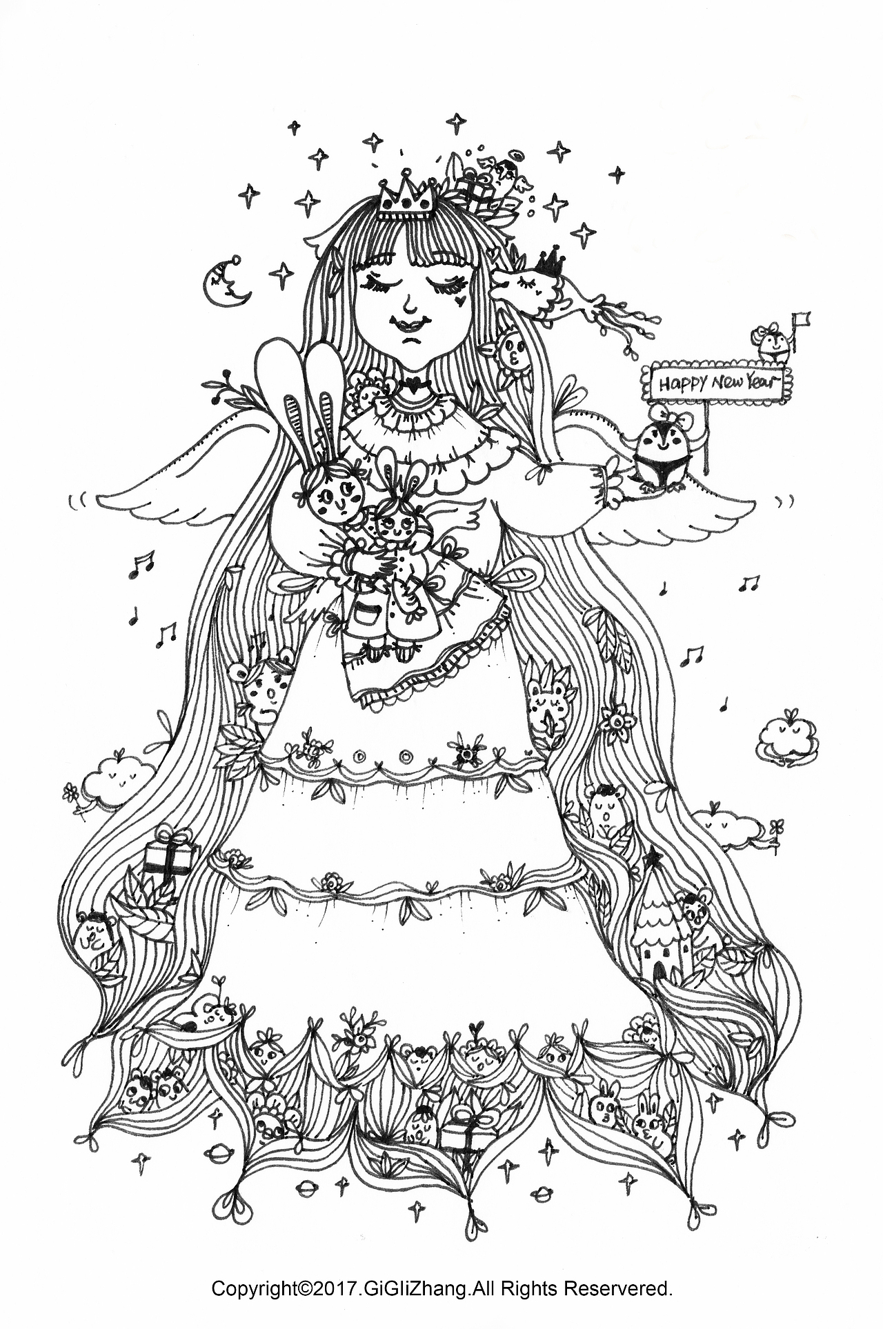 小天使公主_Gigianna-站酷ZCOOL