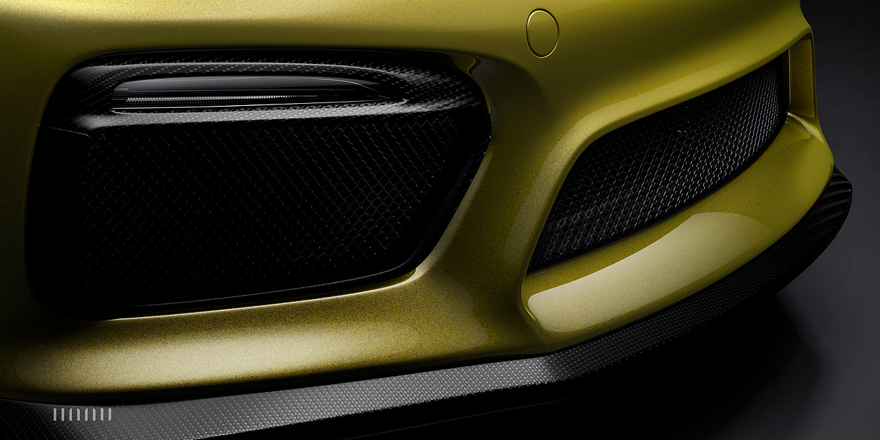 保时捷/918&Cayman GT4_CGI_Haau-站酷ZCOOL