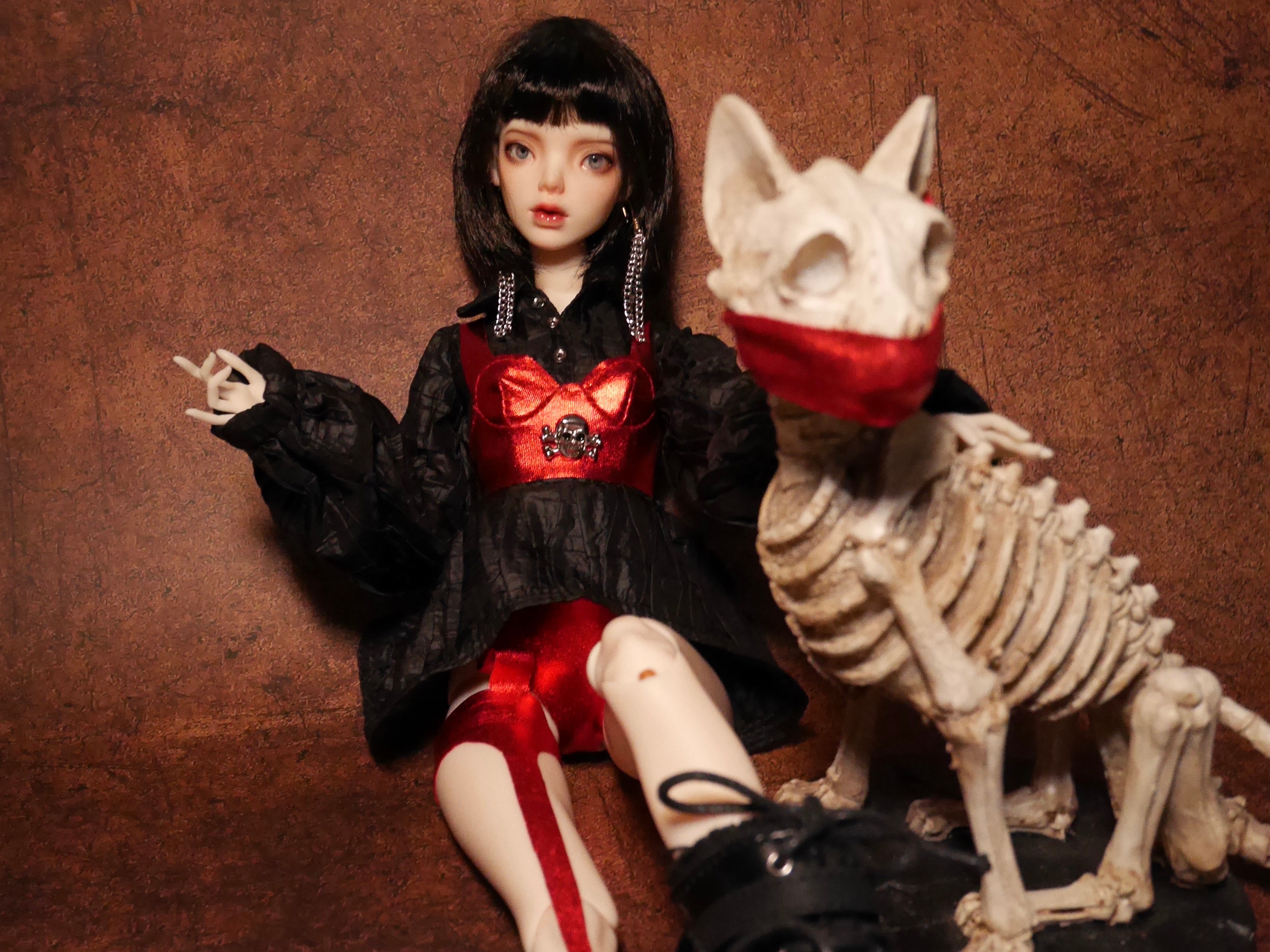 【BJD娃衣】 朋克少女_MEINENasw-站酷ZCOOL