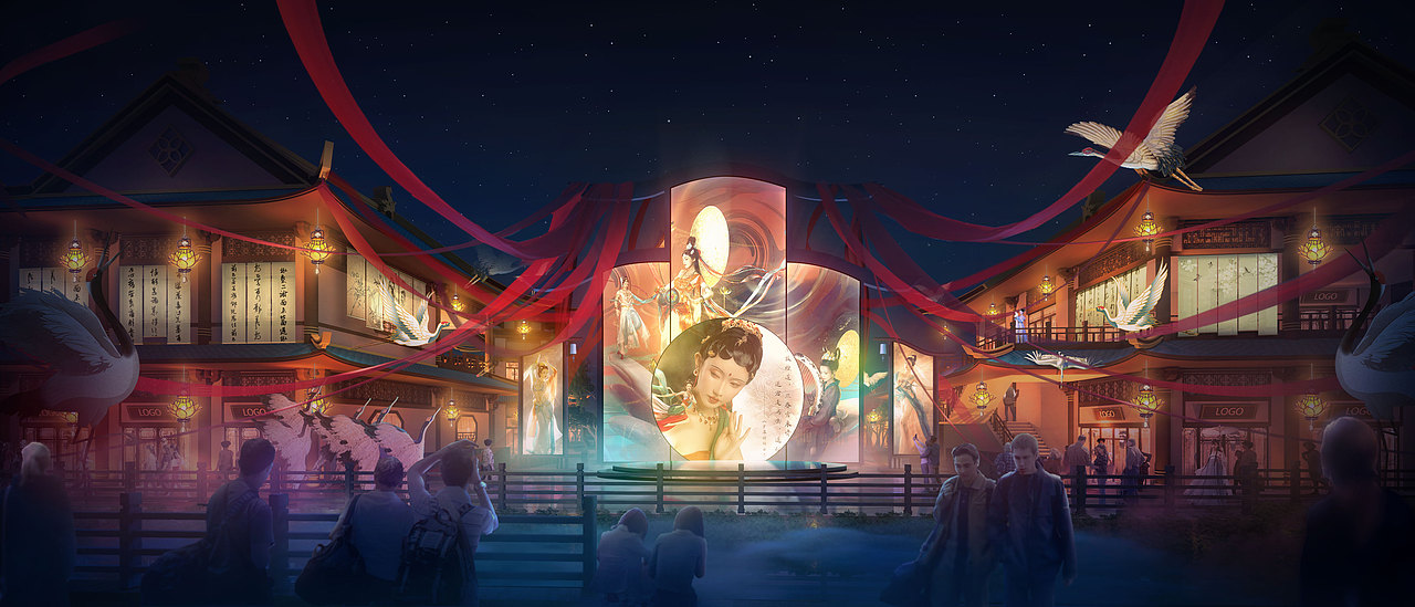 文旅效果图_WuRWAda-站酷ZCOOL