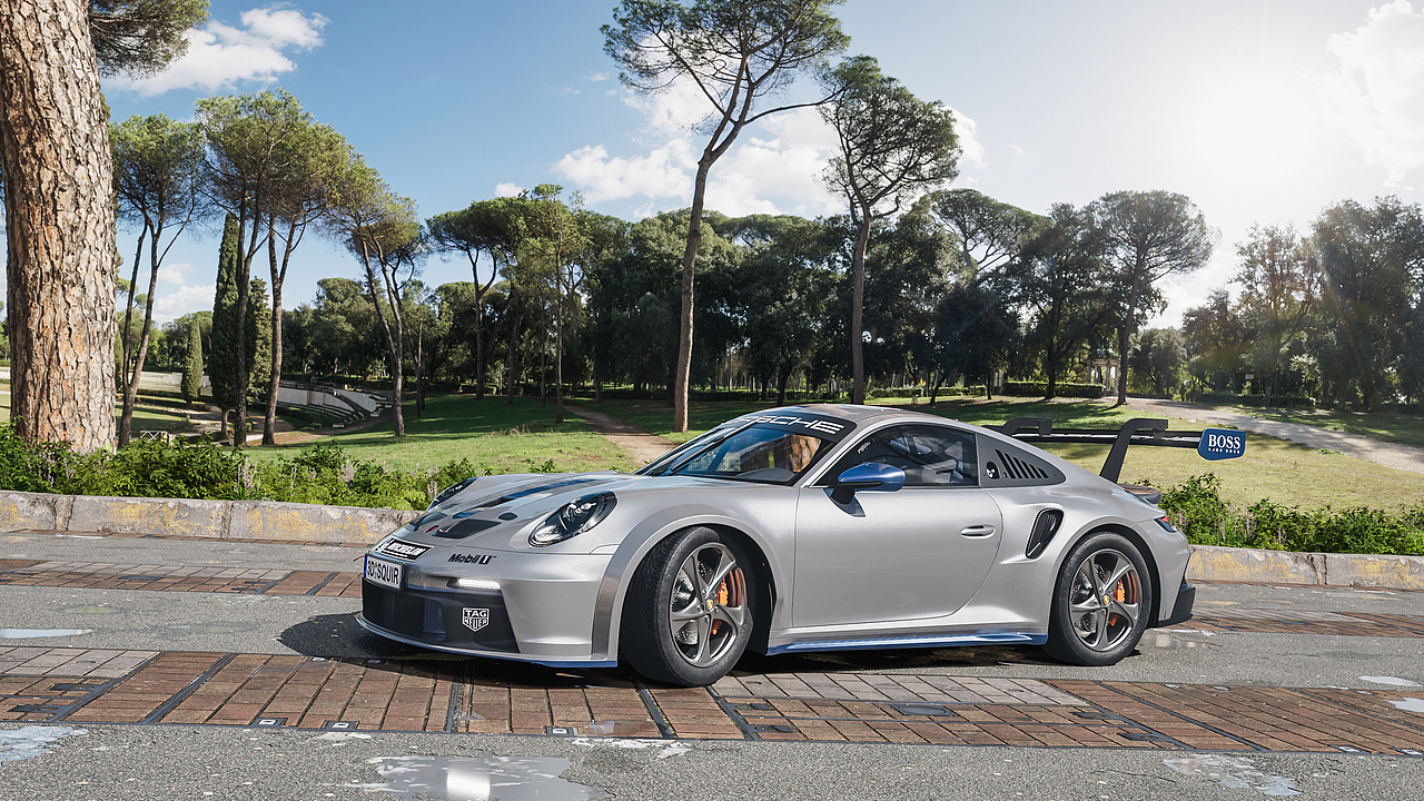 保时捷Porsche 911 GT3 Cup 2021_无与伦比c-站酷ZCOOL