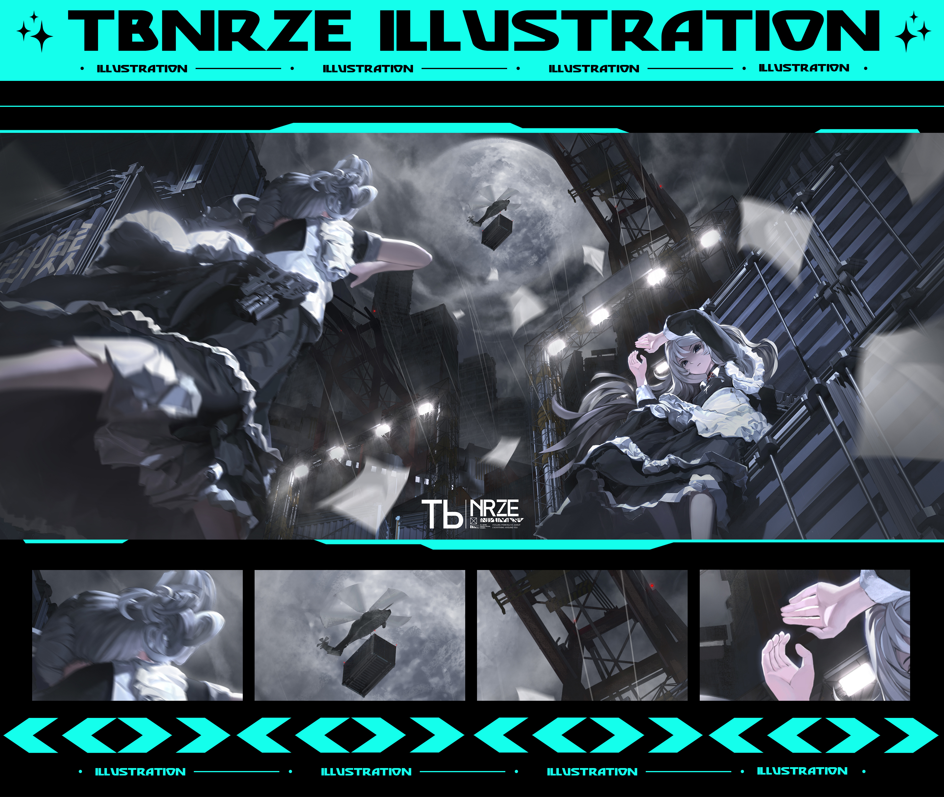 【插画作品集】Percipience 丨 意识体回忆_Tb_NRZE-站酷ZCOOL