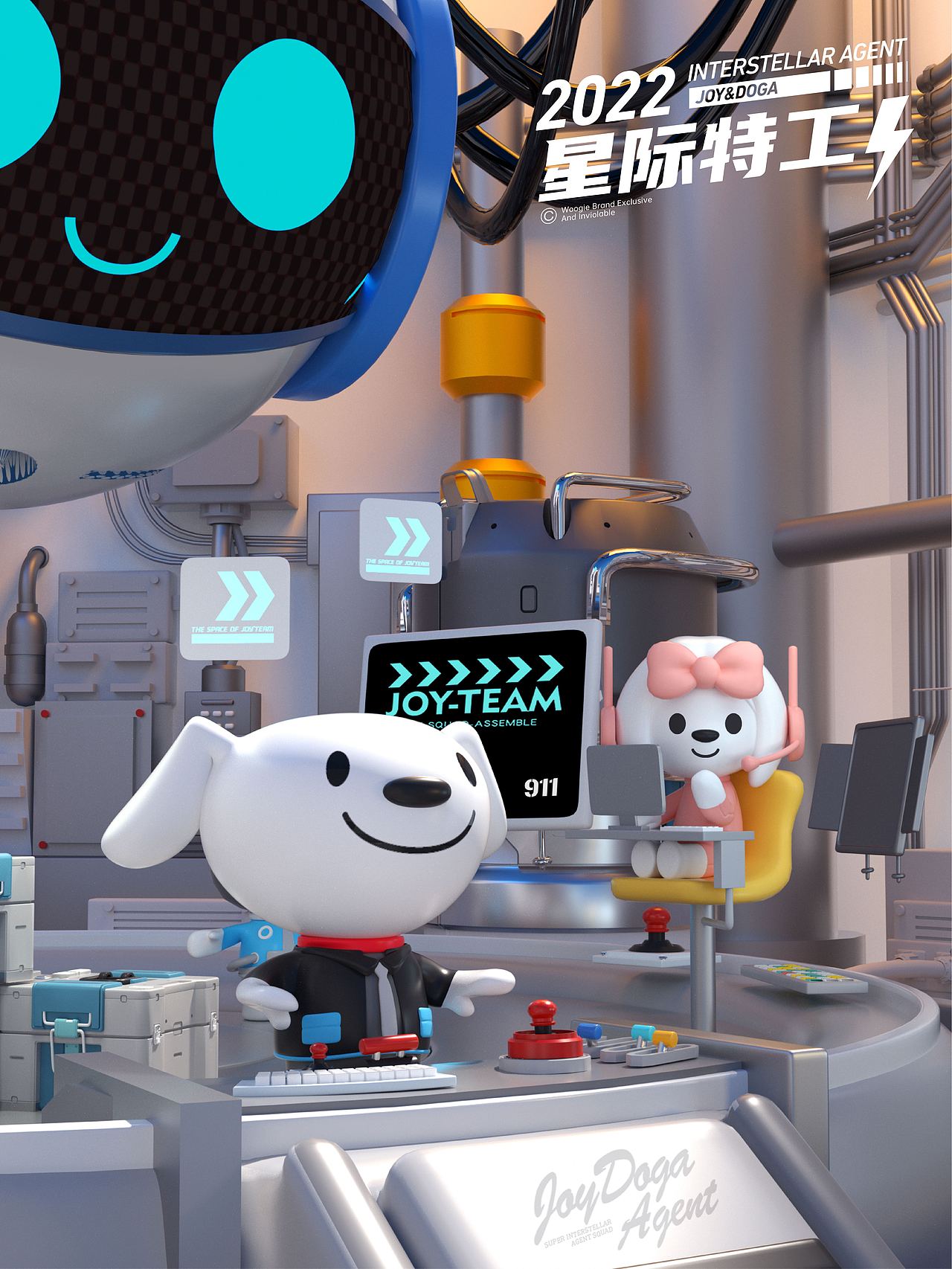 WOOGIE X JOY&DOGA_WOOGIE无格-站酷ZCOOL