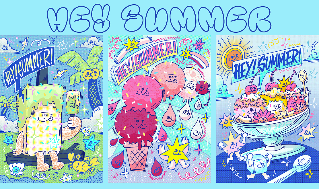 hey！summer！_Mirror小学徒-站酷ZCOOL