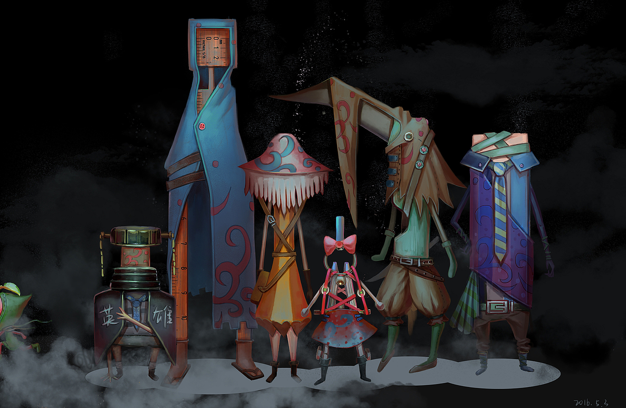 文具组合_绿冽-站酷ZCOOL