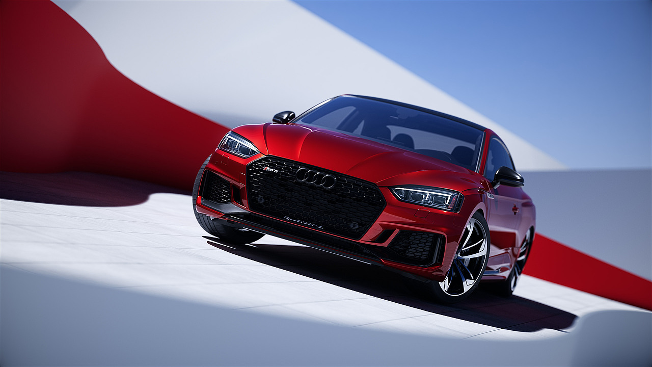AUDI RS5 CGi_Awei_Design-站酷ZCOOL