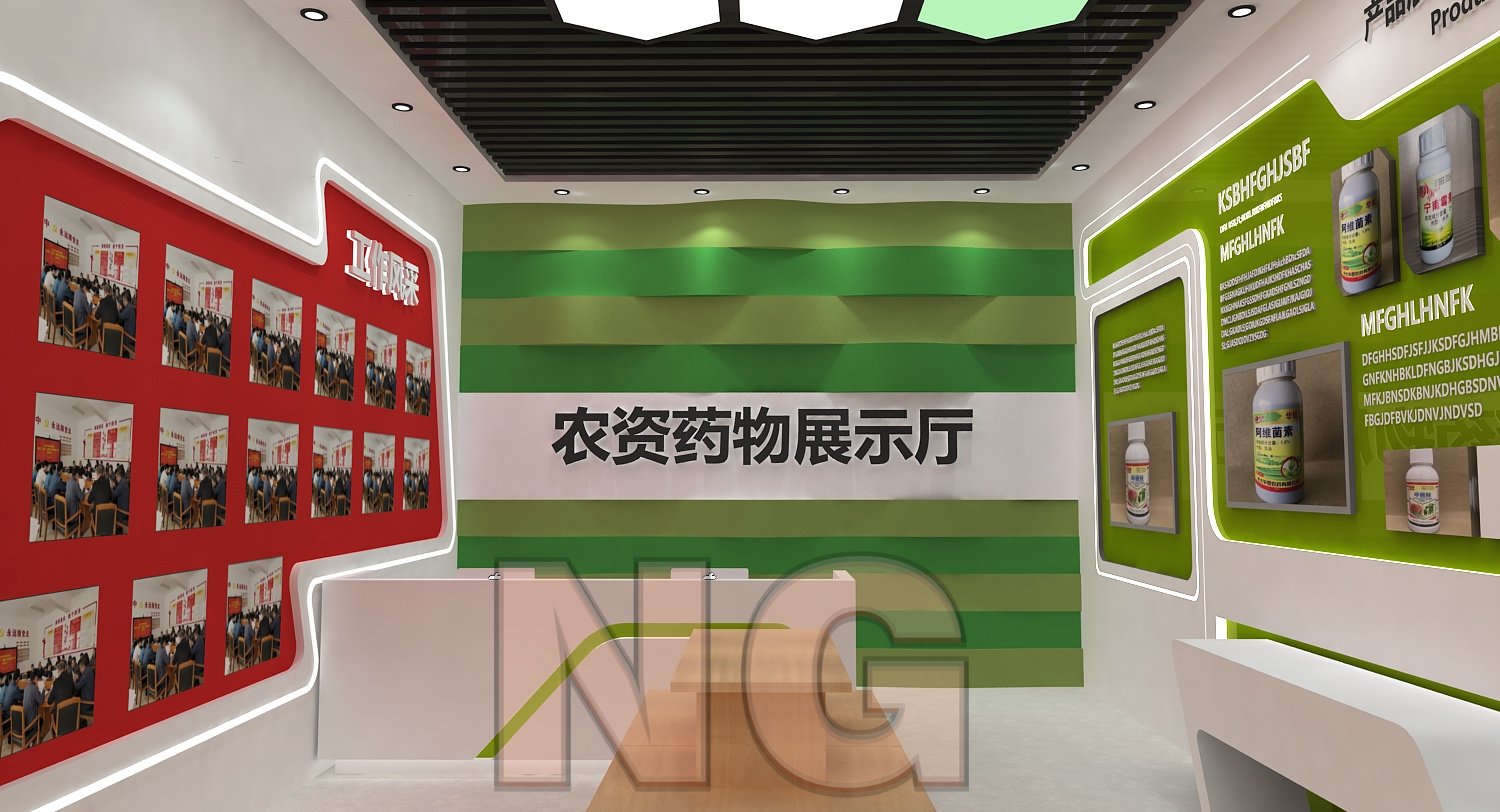 农产品店铺设计3D效果图_3D设计师NG男-站酷ZCOOL