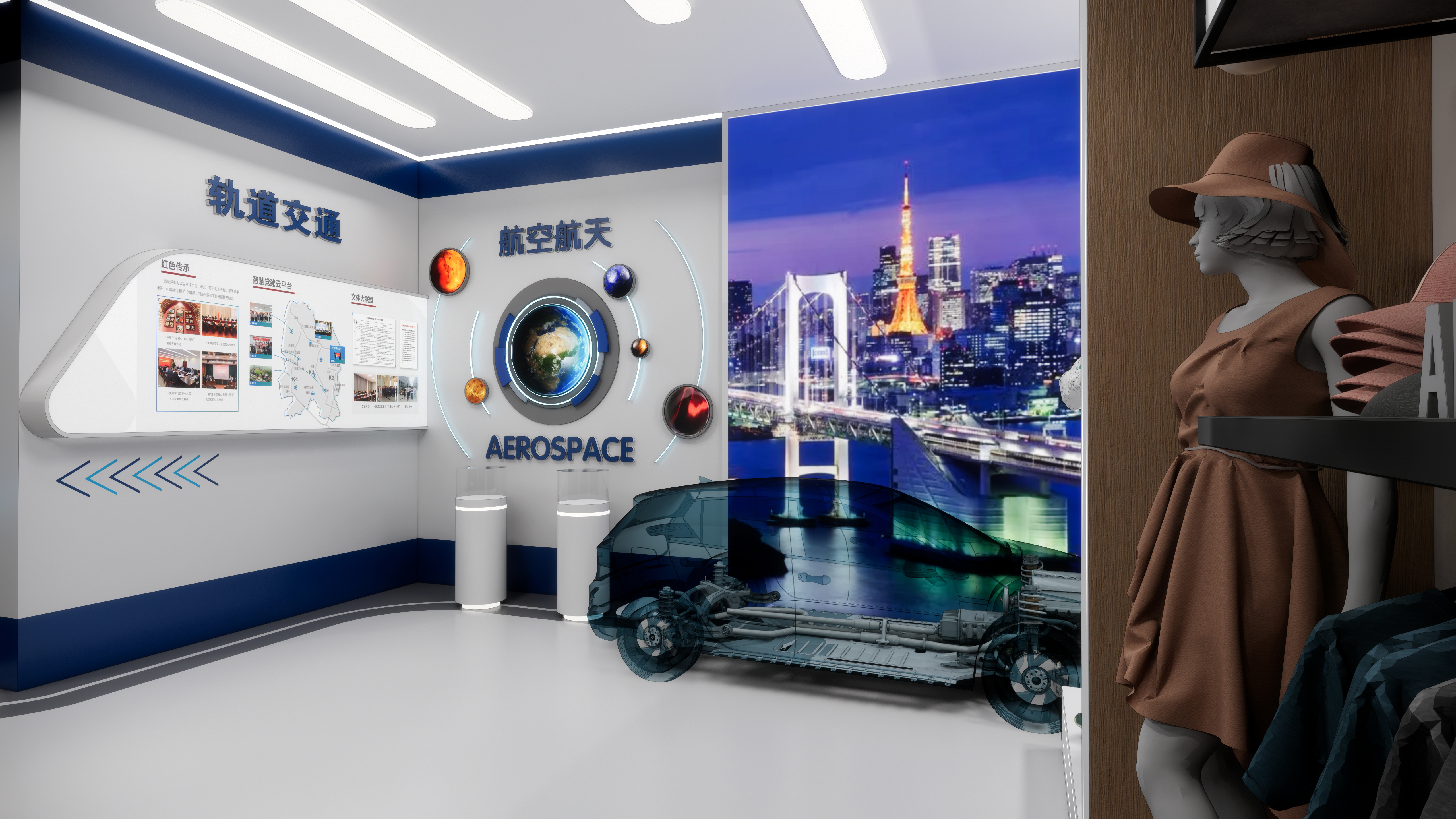 企业展厅_SR211125-站酷ZCOOL