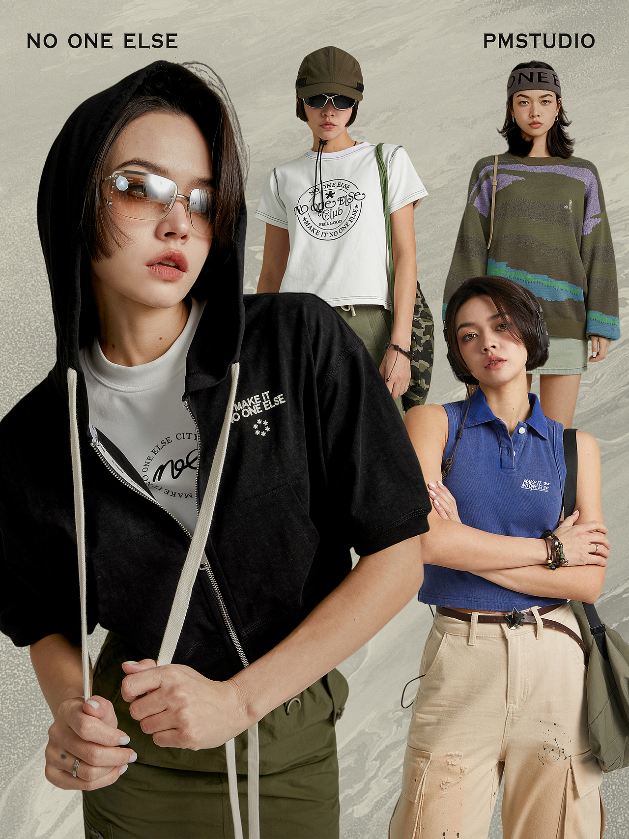 PM × NO ONE ELSE 潮牌拍摄_PMstudio摄影-站酷ZCOOL