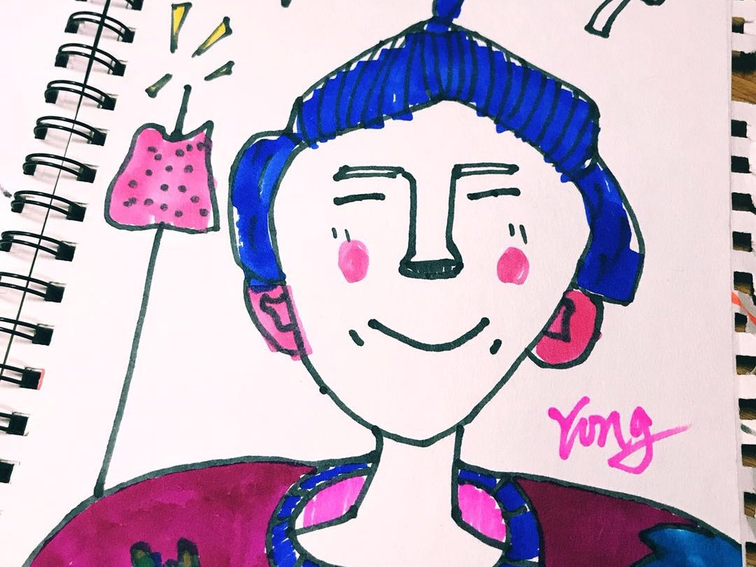 《不会画画的人》_Yuki柚子-站酷ZCOOL